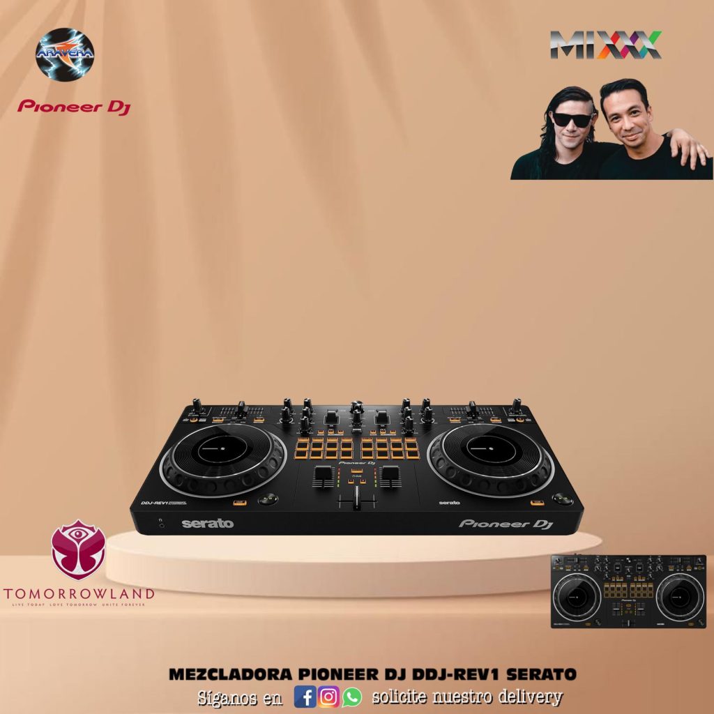 MEZCLADORA PIONNER DJ DDJ-REV1 SERATO – Aravera