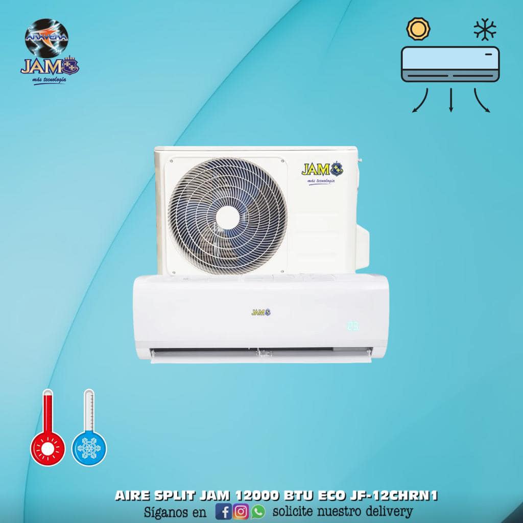 AIRE SPLIT JAM 12000 BTU ECO JF-12CHRN1 – Aravera