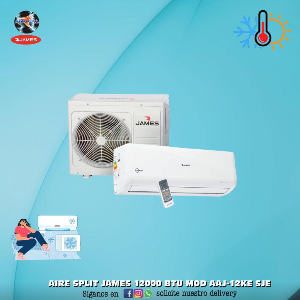 AIRE SPLIT JAMES 12000 BTU MOD AAJ-12KE SJE – Aravera