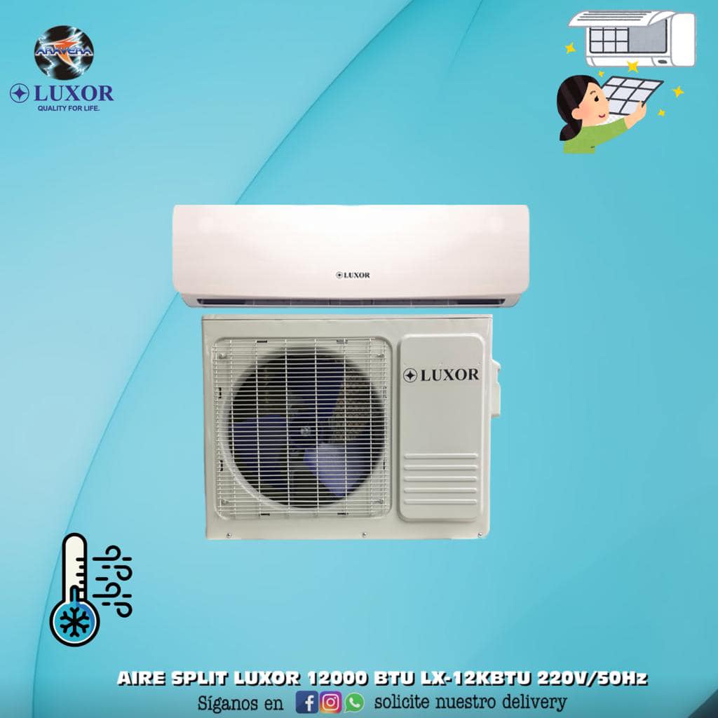 AIRE SPLIT LUXOR 12000 BTU 220/50HZ – Aravera