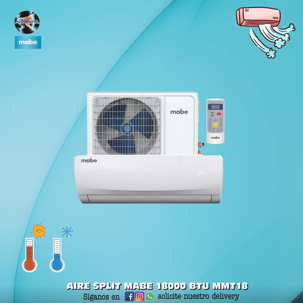 AIRE SPLIT MABE 18000 BTU MMT18 – Aravera