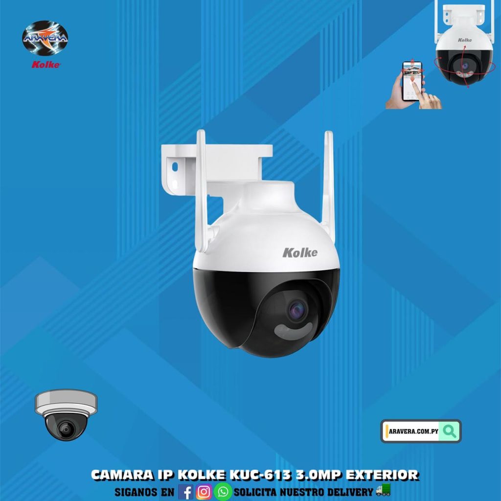 CAMARA IP KOLKE KUC-613 3.0 MP EXTERIOR – Aravera